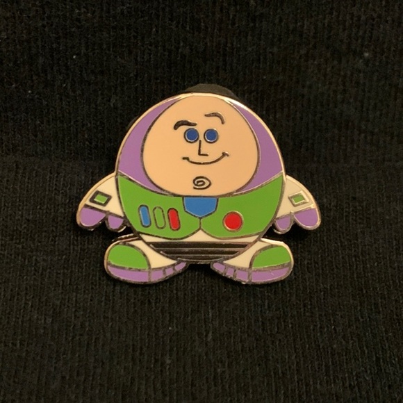 Disney | Accessories | Buzz Lightyear Round Trading Pin | Poshmark